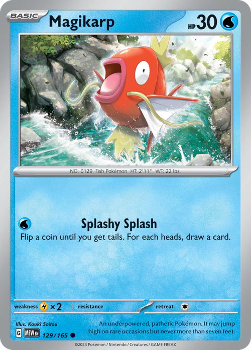 Magikarp - 129/165 | Golden Gamers