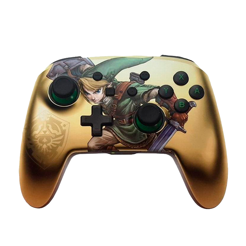 CONTROL NINTENDO SWITCH INALAMBRICO ZELDA GOLD | Golden Gamers