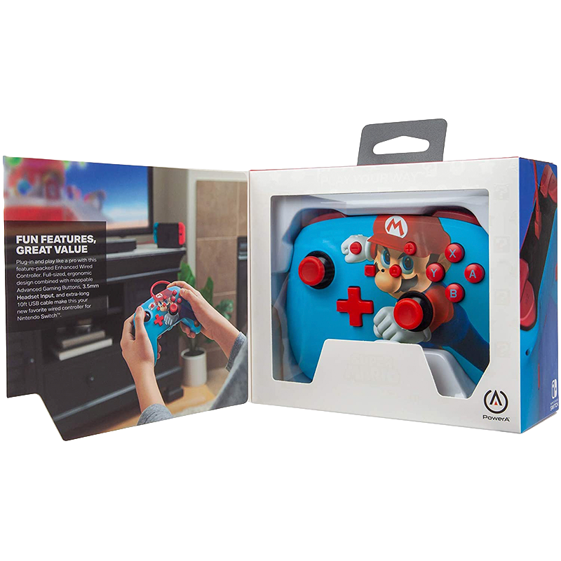 CONTROL NINTENDO SWITCH MARIO PUNCH | Golden Gamers