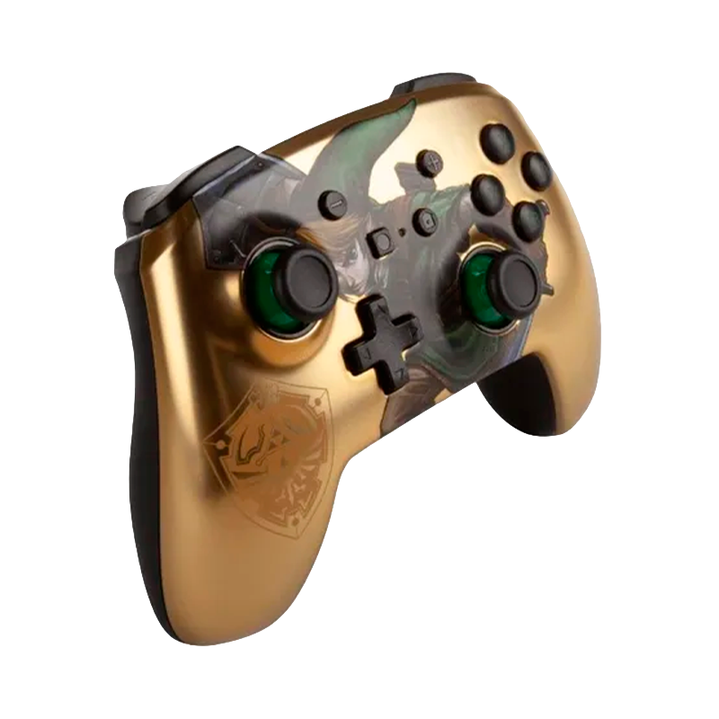 CONTROL NINTENDO SWITCH INALAMBRICO ZELDA GOLD | Golden Gamers