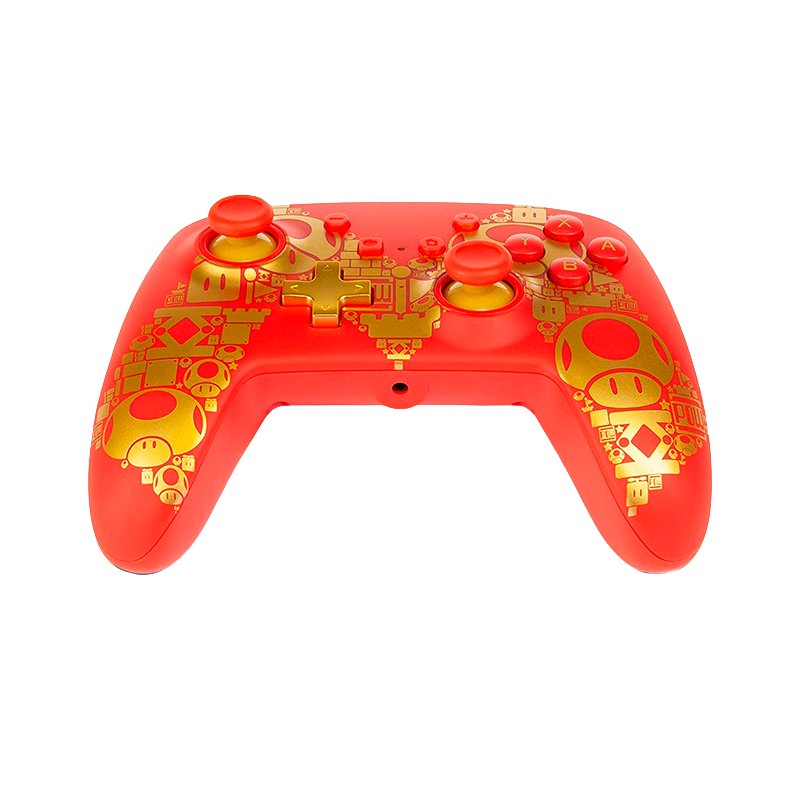CONTROL NINTENDO SWITCH MARIO GOLD | Golden Gamers