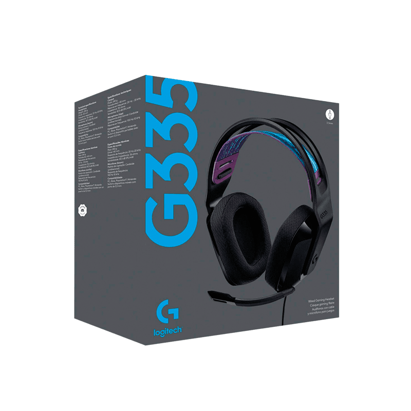 LOGITECH G335 - BLACK | Golden Gamers